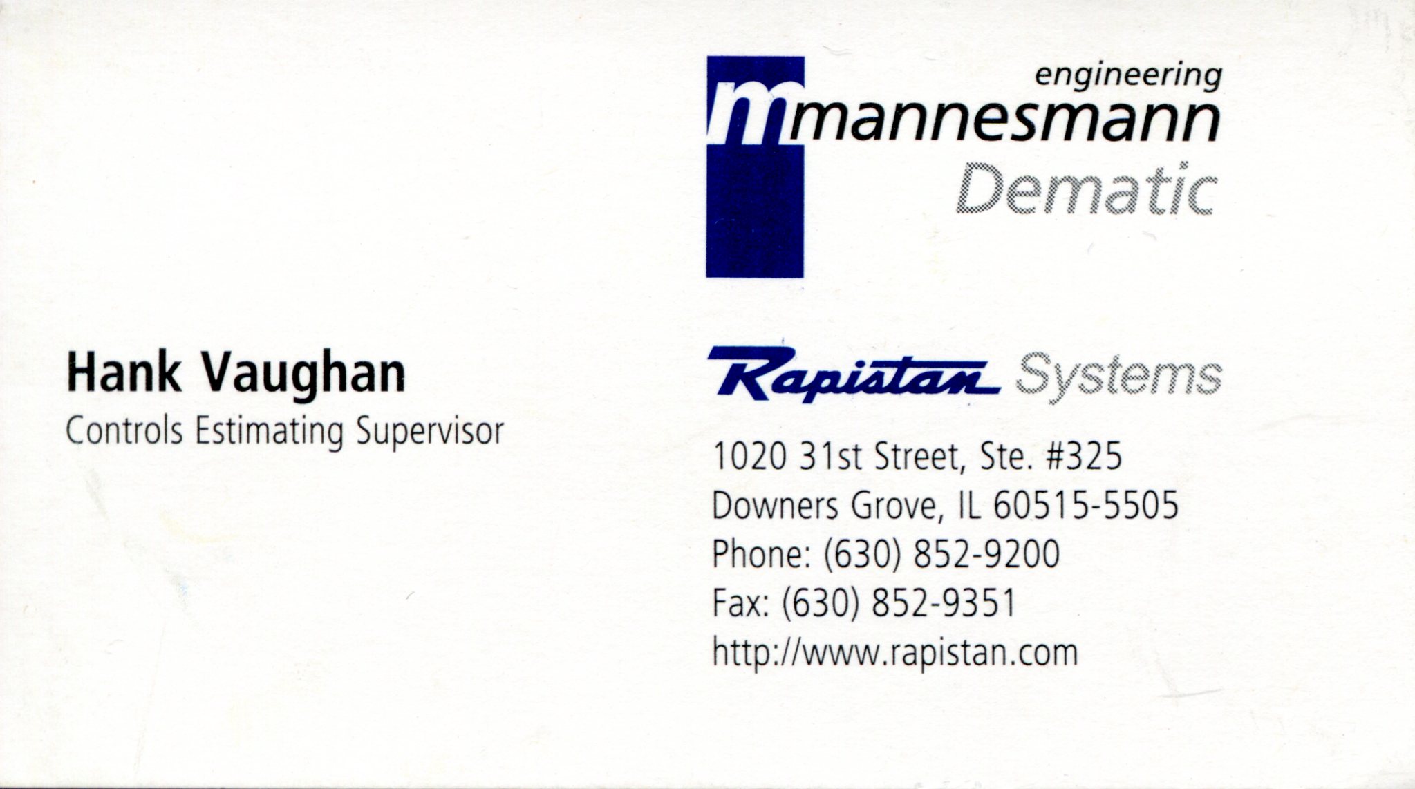 Rapistan – hankvaughan.com